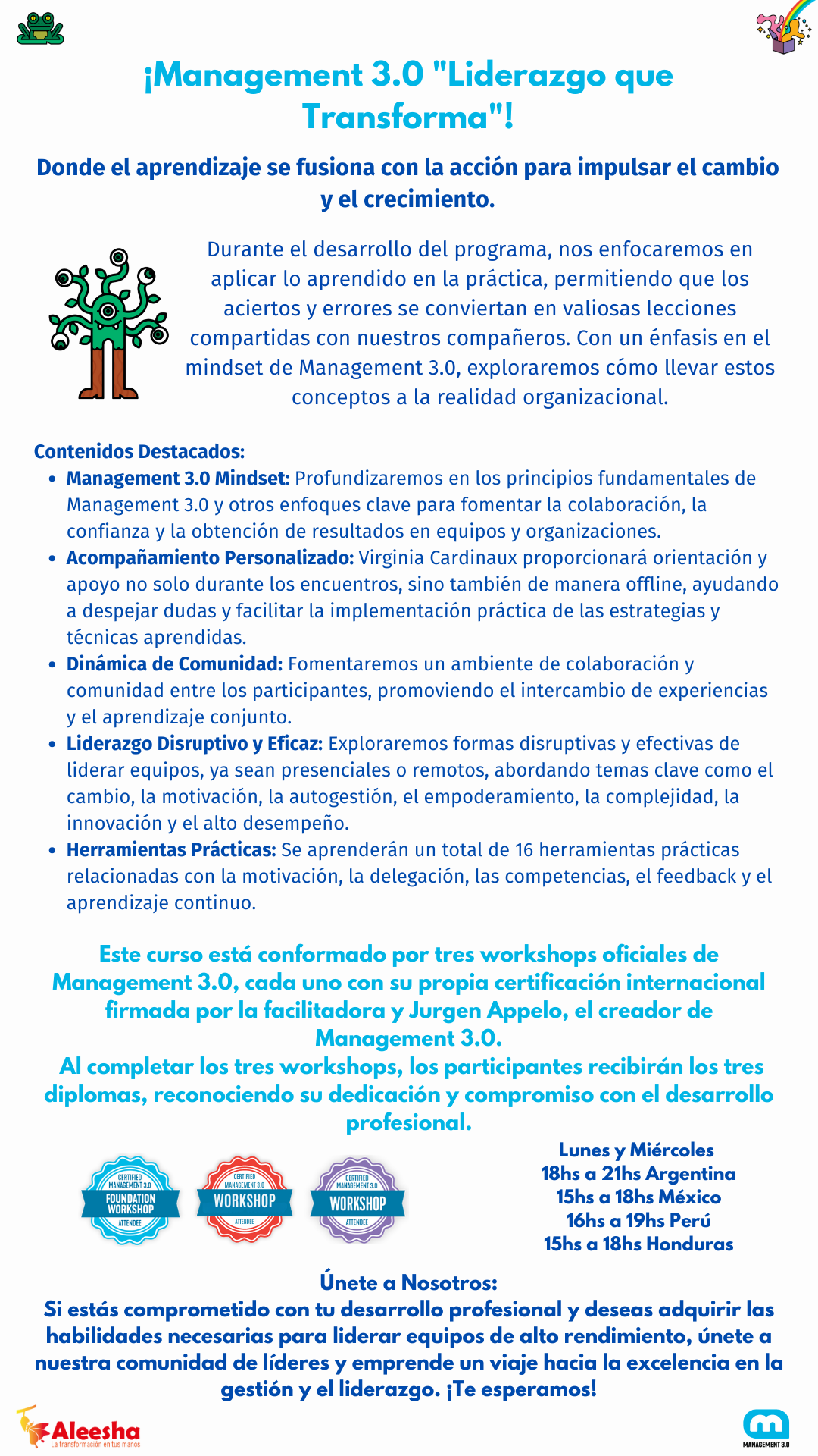 Management 3.0 "liderazgo que Transforma" by Virginia Cardinaux in ...