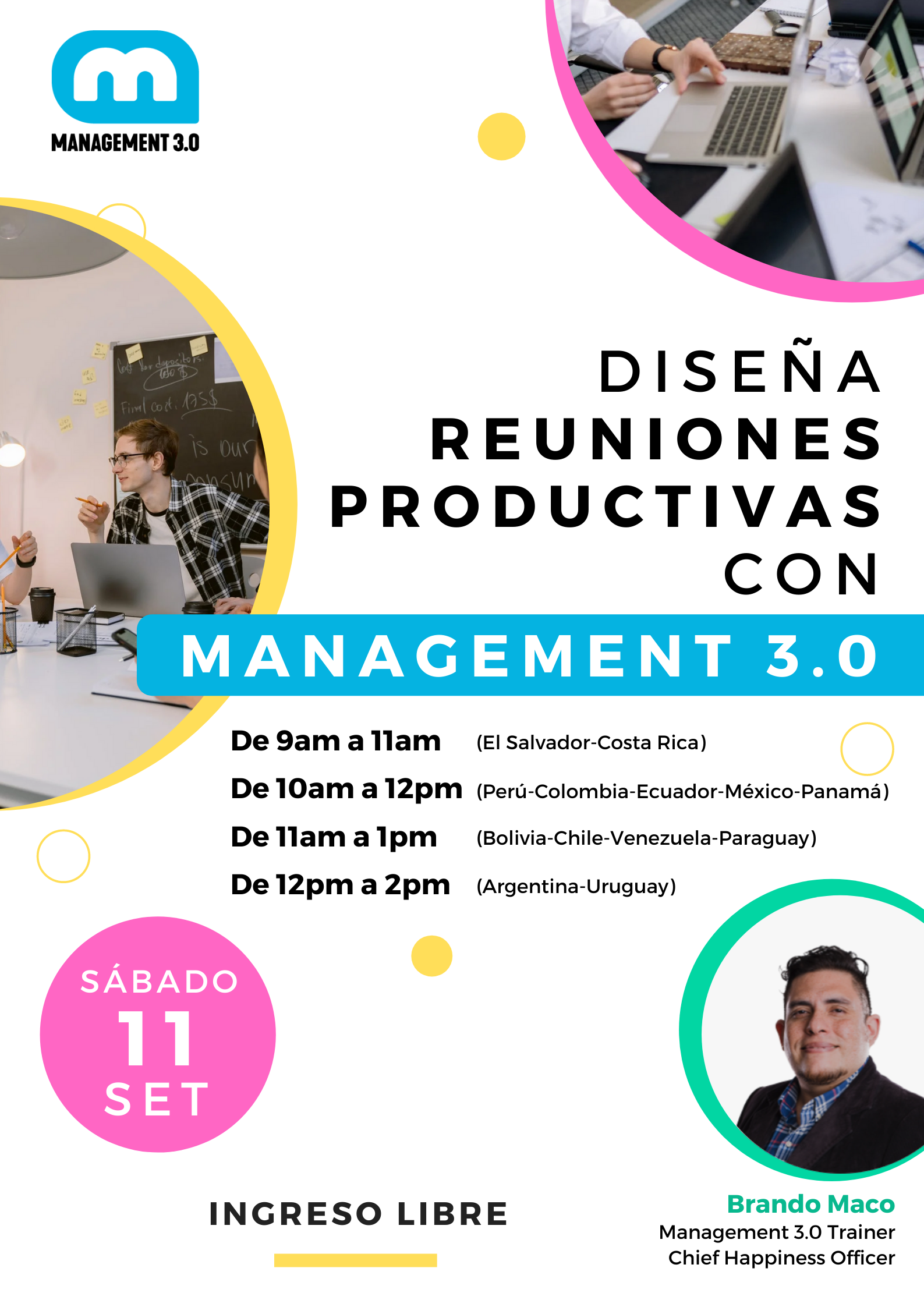 Reuniones Productivas by Brando Maco in online - Management 3.0 Workshop
