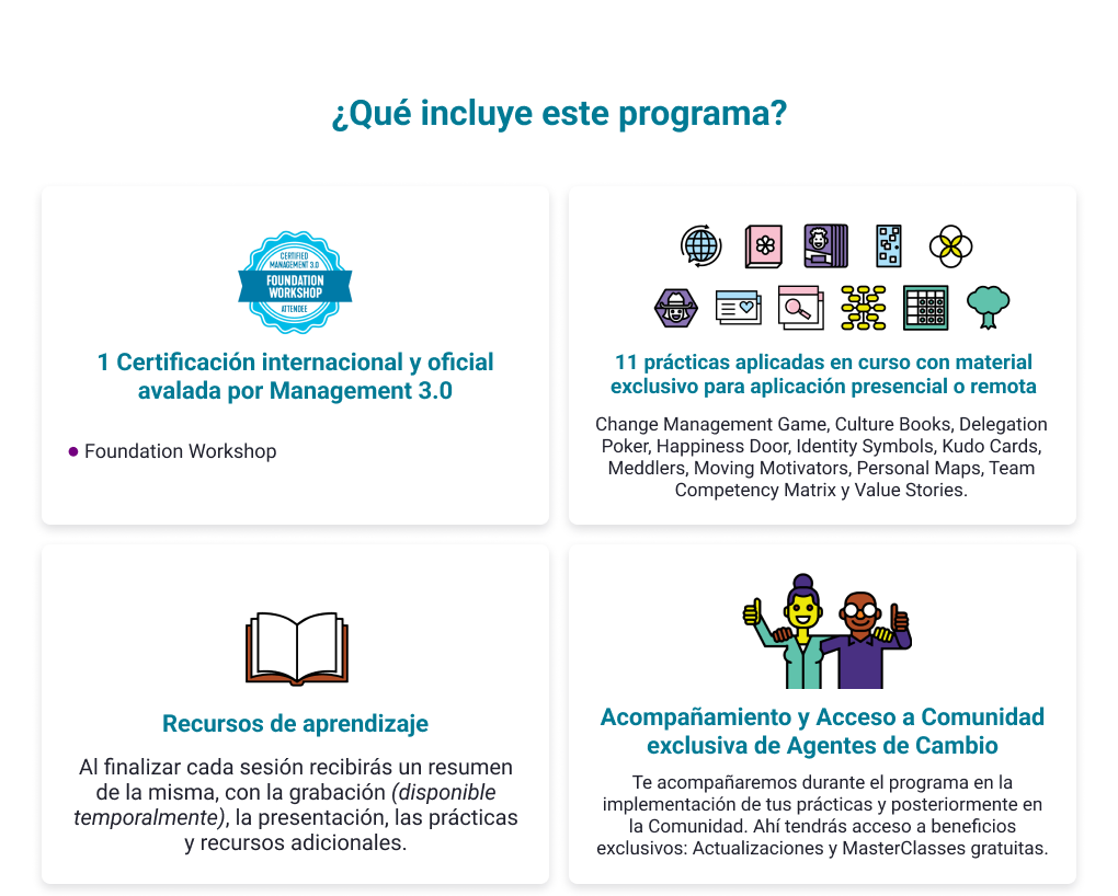 Foundation Workshop by Guillermo Lechuga in online - Management 3.0 ...