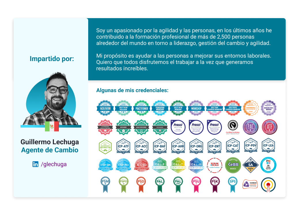 Programa Inicial de Liderazgo con Management 3.0 by Guillermo Lechuga ...