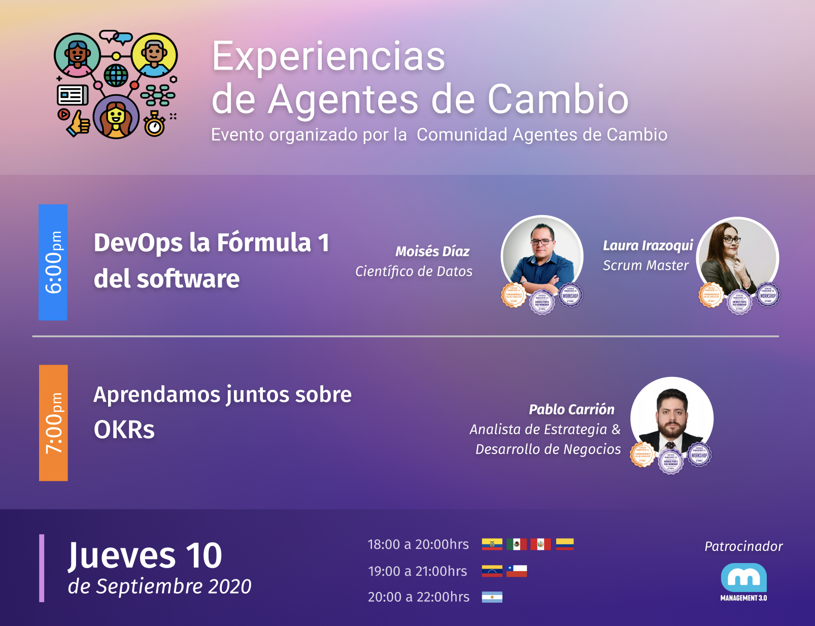 Experiencias de Agentes de Cambio #2 by Guillermo Lechuga in online ...