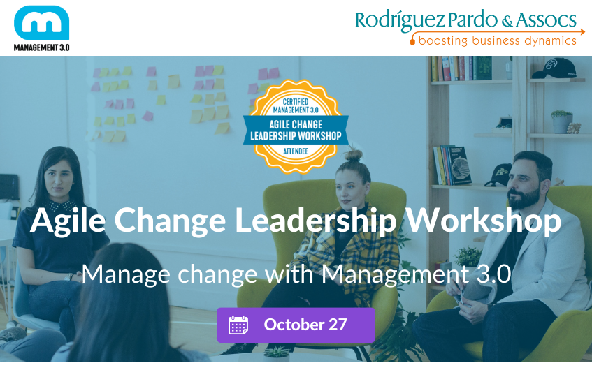 Agile Change Leadership Workshop by Almudena Rodriguez Pardo in online ...
