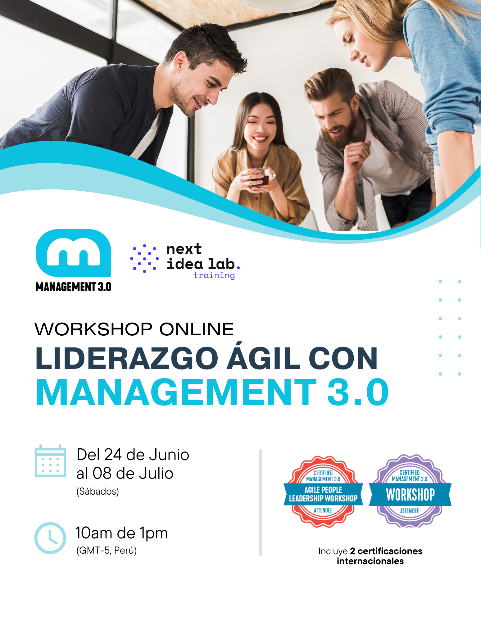 Agile People Leadership Workshop by Brando Maco in online - Management ...