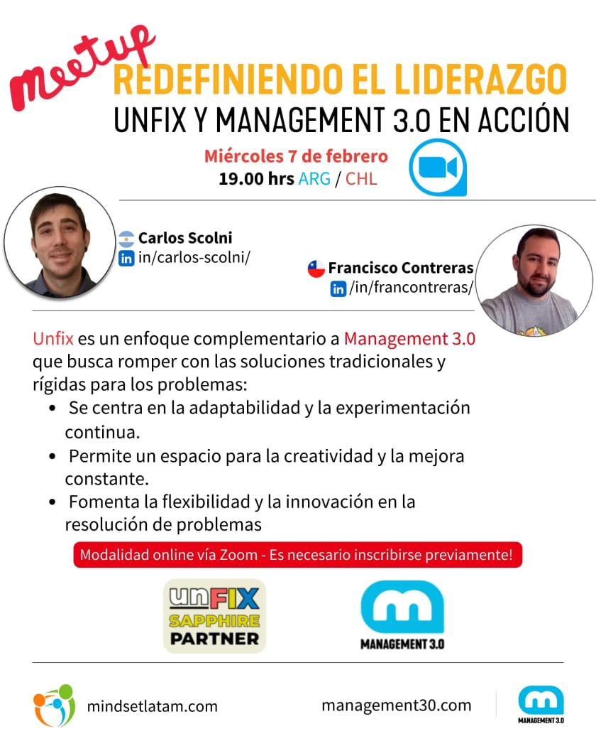 "redefiniendo el Liderazgo: Unfix y Management 3.0 en Acción" by Carlos ...